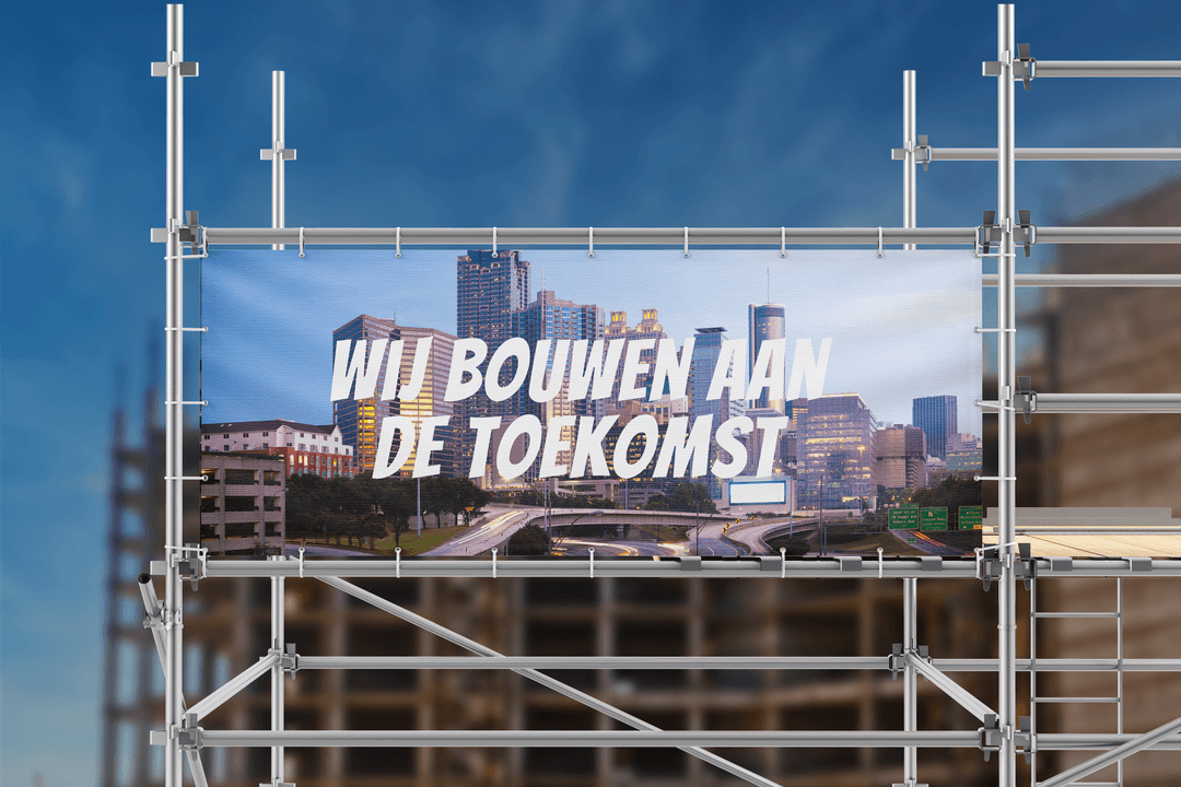 Steigerdoek of steiger spandoek maken | Spandoekgigant